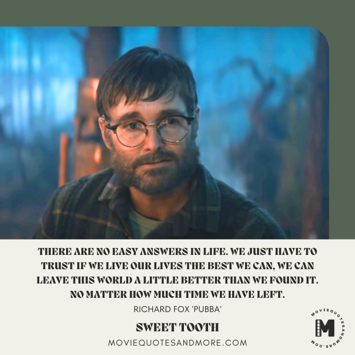 Best Sweet Tooth Quotes on Netflix – Page 3 – MovieQuotesandMore